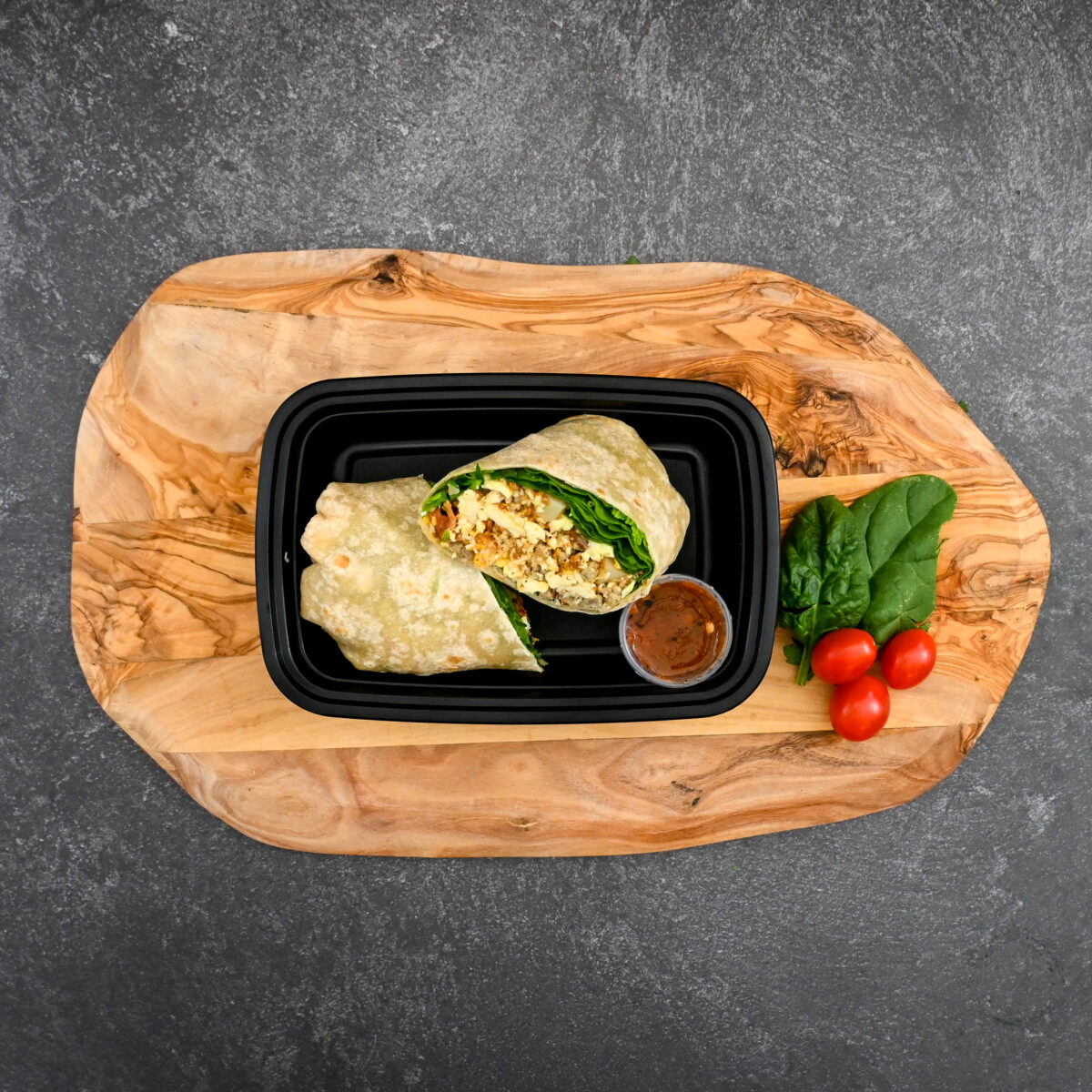 LOADED BREAKFAST BURRITO - Power Fit Meals