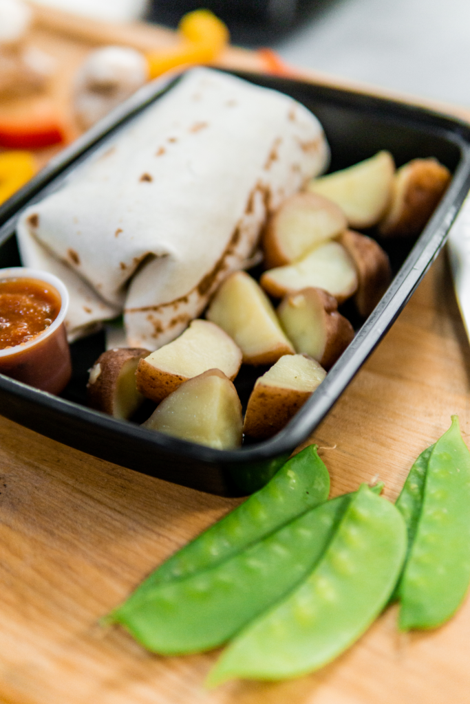 LOADED BREAKFAST BURRITO - Power Fit Meals