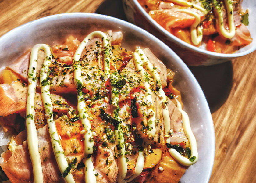 SALMON POKE BOWL - Power Fit Meals