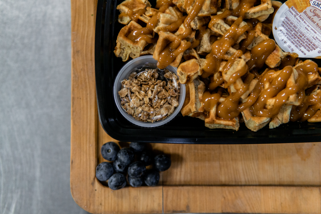 GRANOLA CRUNCH PROTEIN WAFFLES - Power Fit Meals